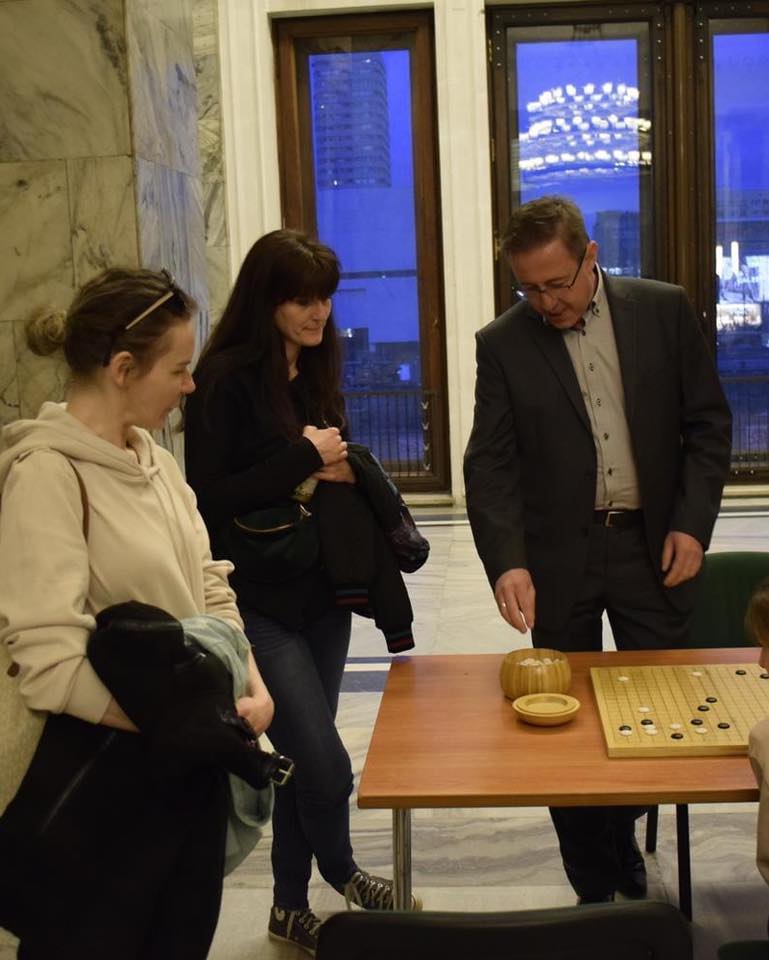 Free Go workshop for more than 500 participants in Poland's capital, Warsaw